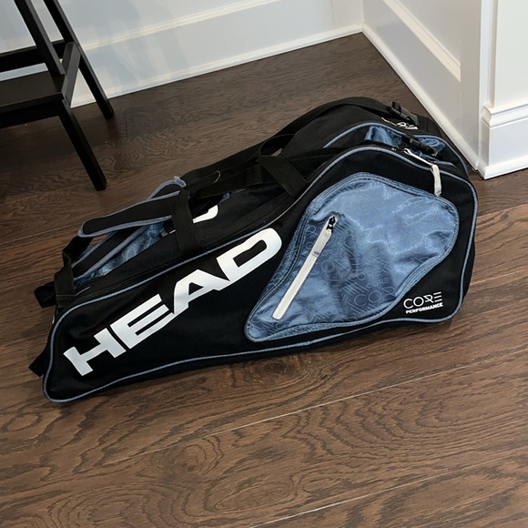 Head | Bags | Black Blue 8 Racket Racquet Head Core Performance Carry ...
